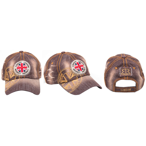 ORIGINAL ROBIN RUTH BRAND LONDON UNION JACK BADGE BASEBALL CAP – London ...